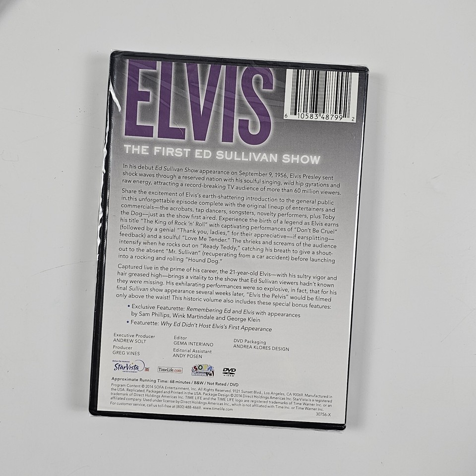 The Best Of The Ed Sullivan Show & Elvis The First Ed Sullivan Show DVD ...