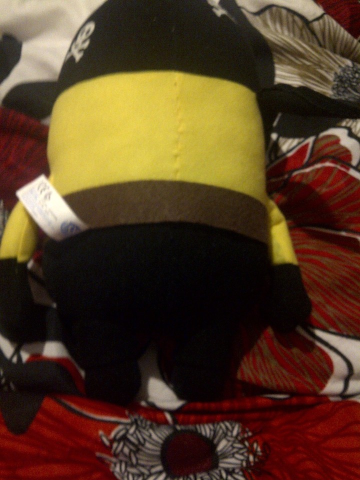 Minions Despicable Me Stuart Pirate Plush Soft toy 11.5" Tall | eBay UK