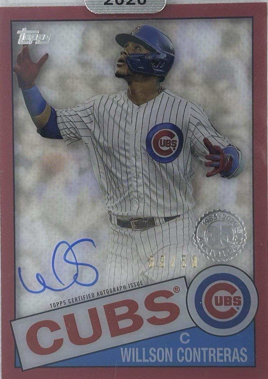 2020 Topps Clearly Authentic Autographs - 1985 Topps Baseball ...