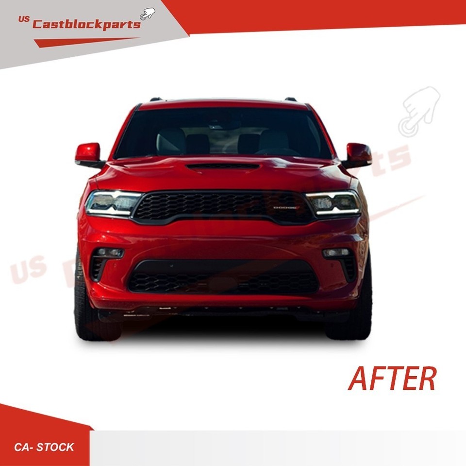 For 2021 2022 2023 Dodge Durango SRT Front Bumper Kit With Fog Lights ...