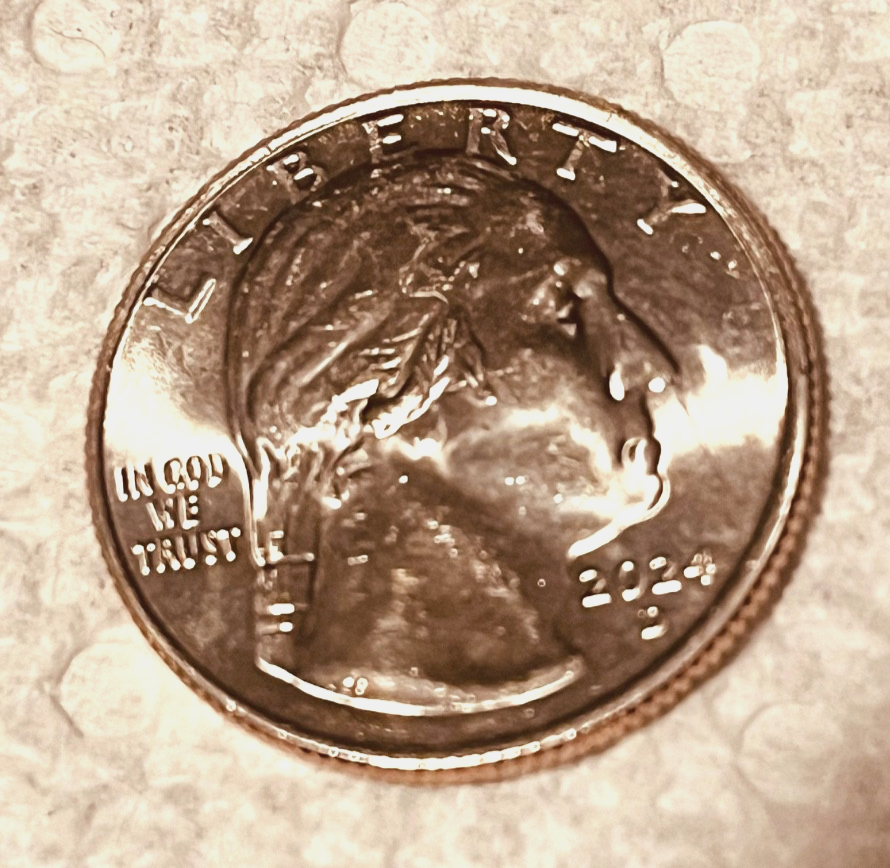 2024 D Hope USA Quarter Error with 'In Cod We Trust' Reverend Dr. Pauli ...