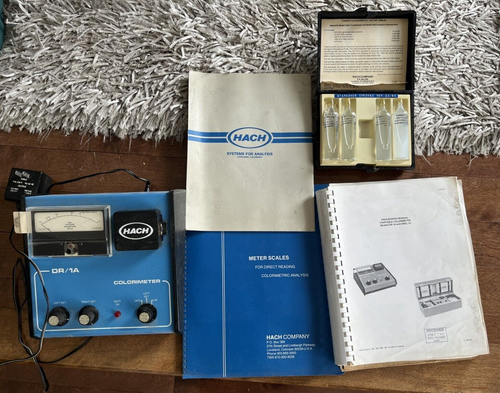 HACH DR 1A Colormeter 43409 with extras Preowned | eBay