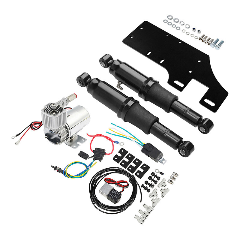 Rear Air Ride Suspension Kit Fit For Harley Road King Electra Street ...