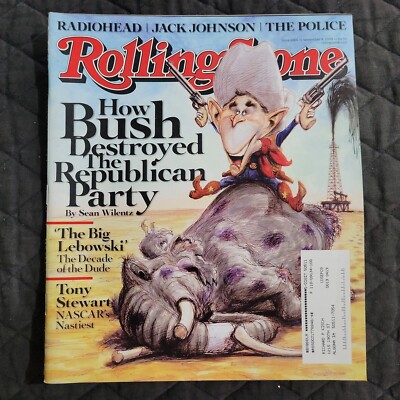Rolling Stone Magazine Issue #1060 September 4, 2008 George Bush ...