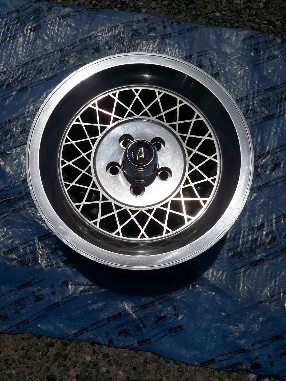 14x6 5x4" NOS Appliance Wire Mag Wheel Barracuda Dart Bolt Circle ...