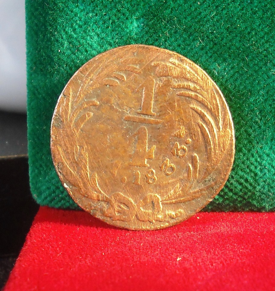 Coin Mexico Central America - 1/4 Real 1833 - 1st Republic | eBay UK