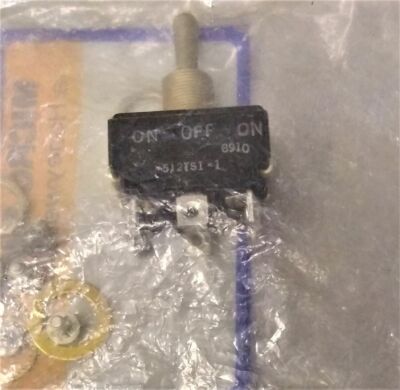 512TS1-1 HONEYWELL TOGGLE SWITCH, ON-OFF-ON SURPLUS PART | eBay