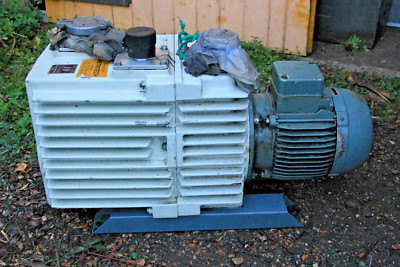 Leybold D30 D30A Trivac Rotary Vane Dual Stage Mechanical Vacuum Pump ...