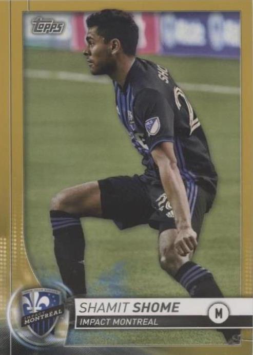 2020 Topps MLS - Shamit Shome #62 Gold /50 (RC) for sale online | eBay