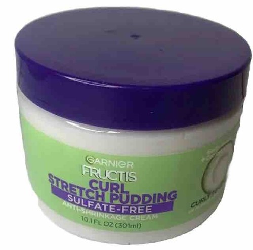 Garnier Fructis Curl Stretch Pudding Sulfate Free Anti-Shrinkage Cream ...