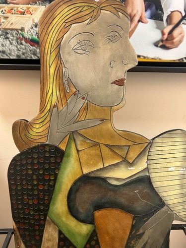 Vintage Picasso Style Bentwood and Steel Art Arm chair | eBay