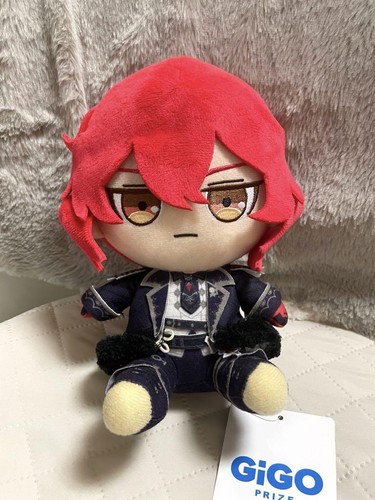 Gigo Limited Genshin Impact Diluc Sitting Osuwari Plush Doll miHoYo ...