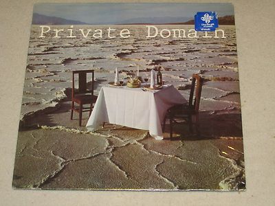 Private Domain Self Titled 1987 Chameleon Records CHLP 8609 INDIE ROCK ...