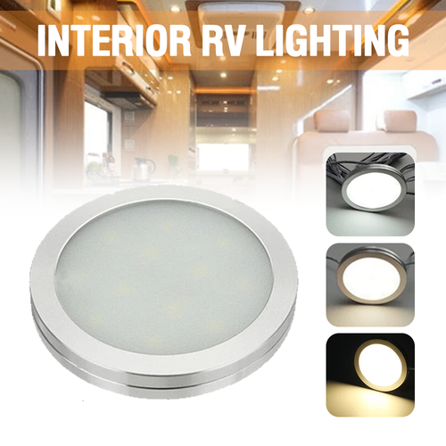 12V LED Interior RV Boat Recessed Ceiling Lights Camper Super Slim ...