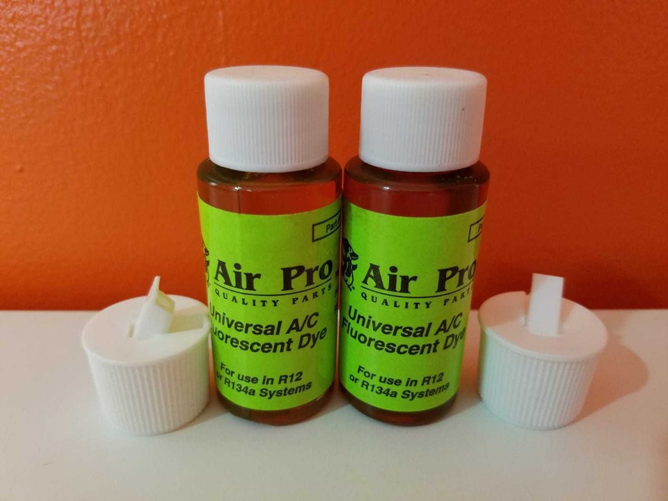 A/C Leak Detection Dye 1oz/ Universal A/C Fluorescent Dye/ AC UV Tracer ...