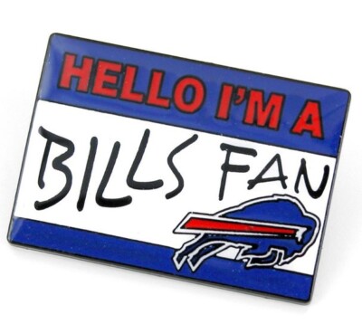 Buffalo Bills Name Tag Pin souvenir/collectible | eBay