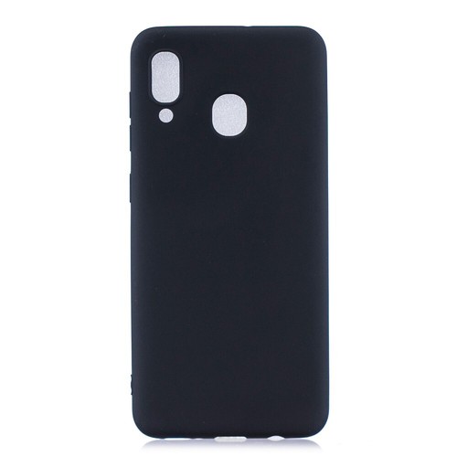 Solid Color TPU Case for Samsung Galaxy A40 - Black | eBay