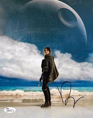 Felicity Jones Rogue One Autographed Signed 8x10 Photo JSA COA | eBay
