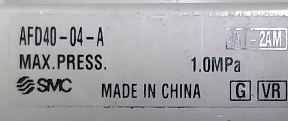 SMC AFD40-04-A FILTER REGULATOR, USED | eBay