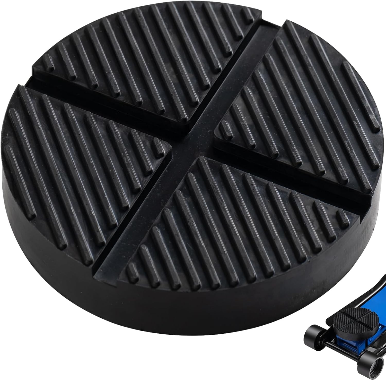 Universal Floor Jack Rubber Pad, Cross Beam Adapter, Pinch 1 PACK ...