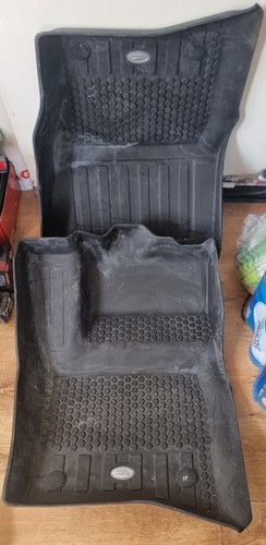 Genuine Land Rover Defender 90 110 130 Deep Sided Rubber Mats 2020-2025 ...