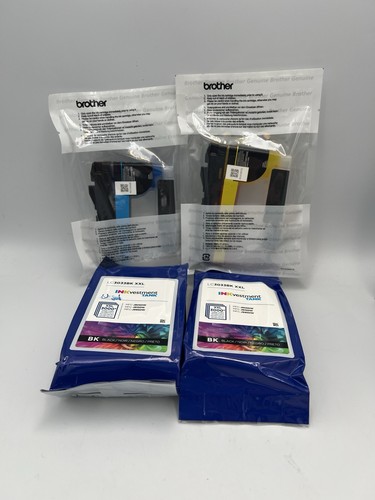 Genuine Brother LC3033 XXL Ink Cartridges (2) Black (1) Yellow (1) Cyan ...