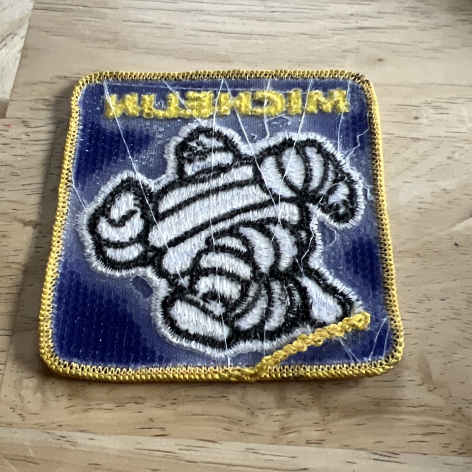 Vintage MICHELIN MAN CAR TIRES Car Auto Theme Patch. NOS | eBay