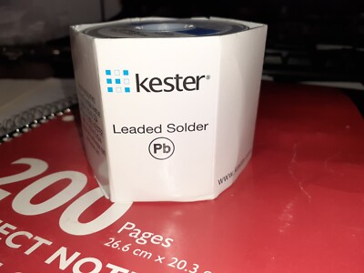 Kester Solder 14-0595-00 62Sn5Pb95 High Temperature Solid 1 Lbs Spool ...