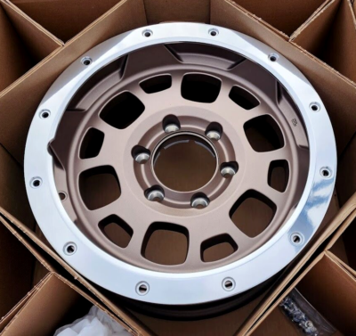 16" TOYOTA FJ TRAIL TEAM TACOMA T/X BAJA TRD OEM WHEEL Bronze Bead lock ...