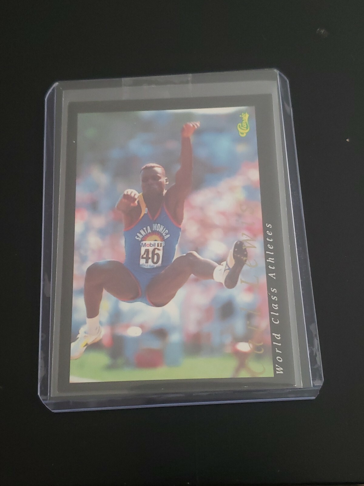 1992 Classic World Class Athletes #1 Carl Lewis Rookie Team USA Track ...