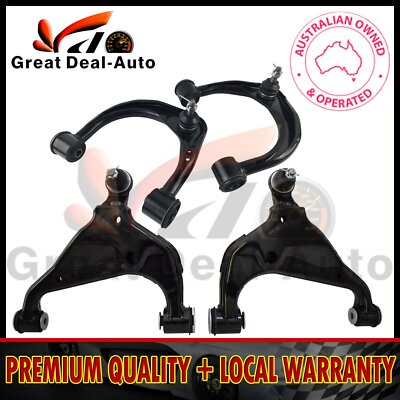 Upper & Lower Front Lower Control Arm For Toyota Hilux KUN26 GGN25 4WD ...