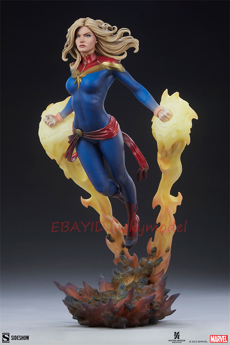 Sideshow Studio 300799 Marvel Captain Marvel Statue Model In Stock NEW ...