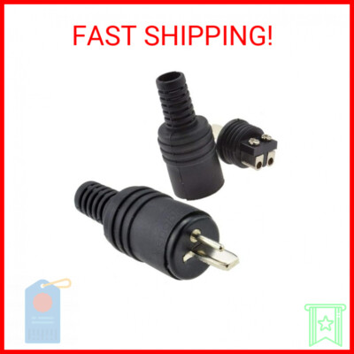 Calvas 2 pin DIN Plug Speaker and HiFi Connector Screw Terminals ...