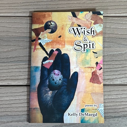 SIGNED Wish & Spit , Poems by Kelly DeMaegd, Poetry Hickory Museum of ...