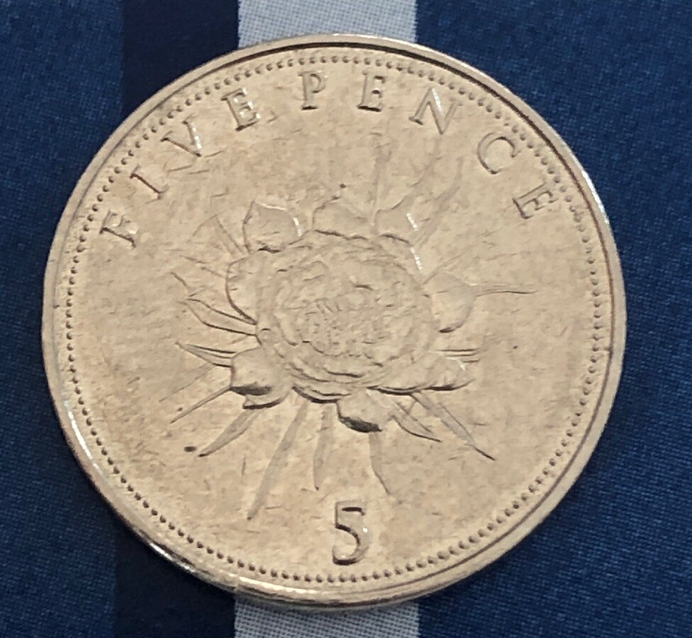 2016 Gibraltar 5p Five Pence Coin Candytuft Flower | eBay UK