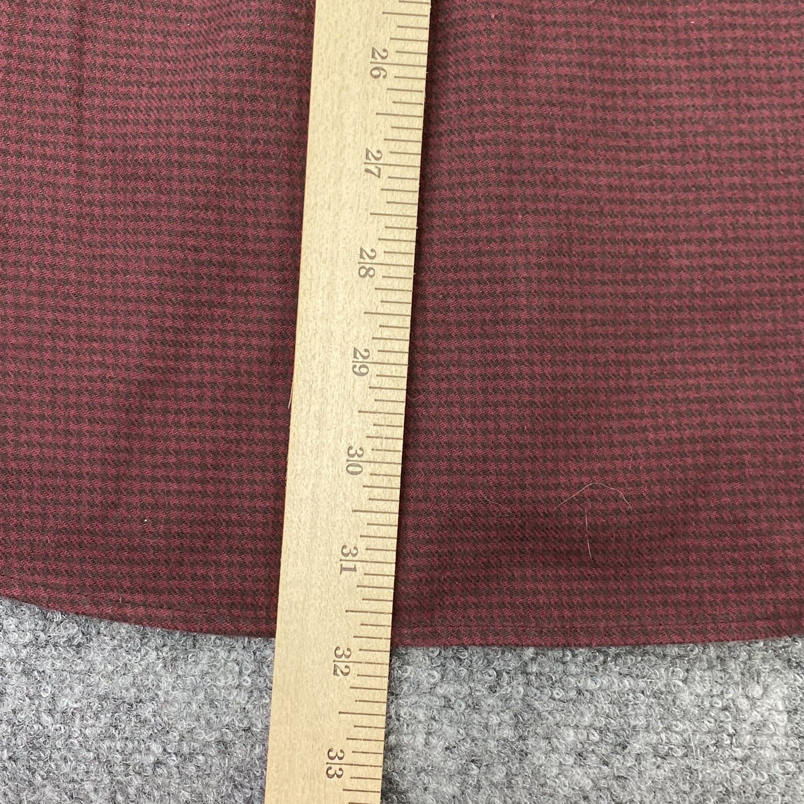 LL Bean Shirt Mens L Reg Red Plaid Wicked Good Flannel Traditional Fit ...