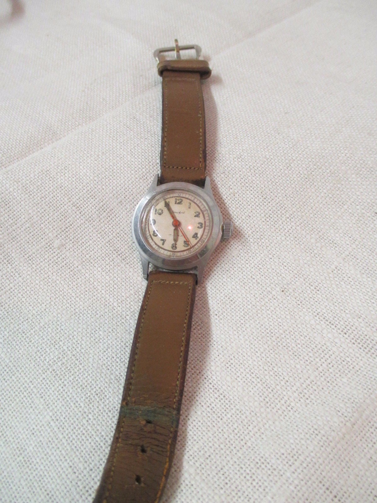 Vintage Crawford Wrist Watch 17 Jewels Wearever Sportsman Runs | eBay