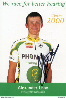 9672 Carte Cyclisme Alexander Usov dédicacée | eBay