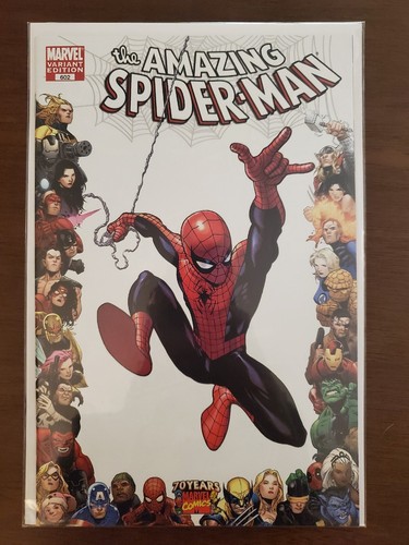 Amazing Spider-man #602 Mike McKone Frame Variant 70 Years Marvel Comics (2009) | eBay