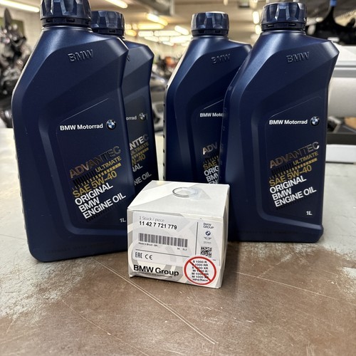 BMW oil change kit for R1200 & R1250 watercooled motorcycles R1250GS ...