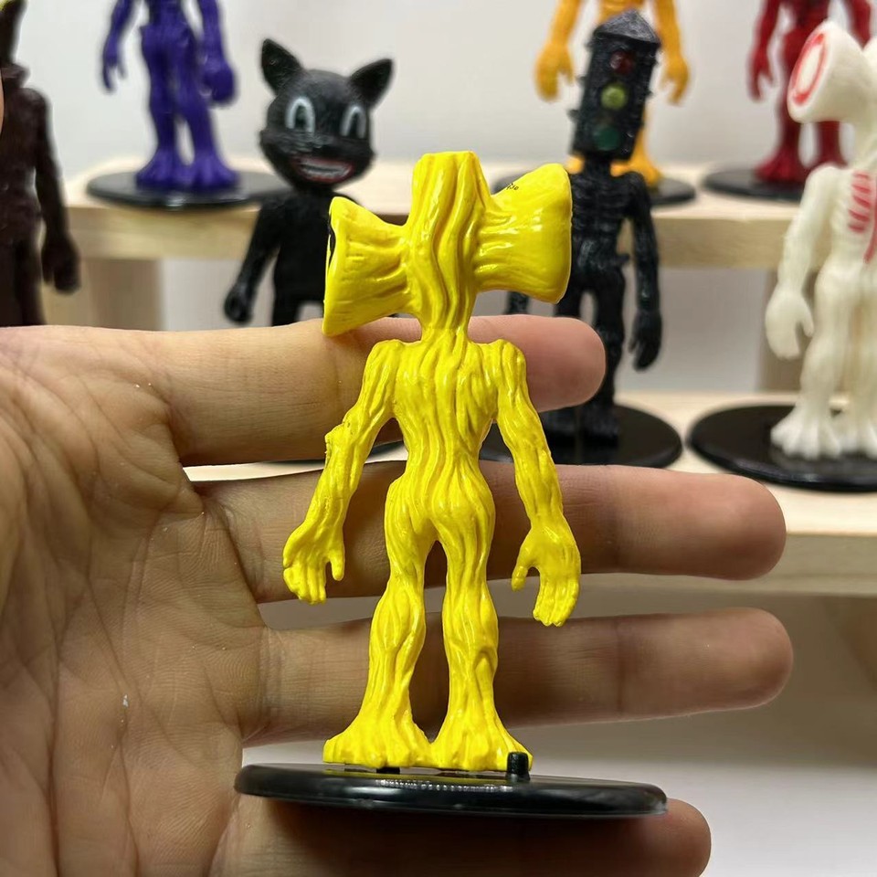 8PCS Siren Head Toys Action Figure Sirenhead Figure Horror Model Doll ...