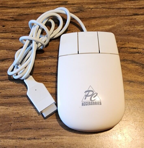 PC Accessories A68112 Serial Mouse 3 Button Vintage | eBay