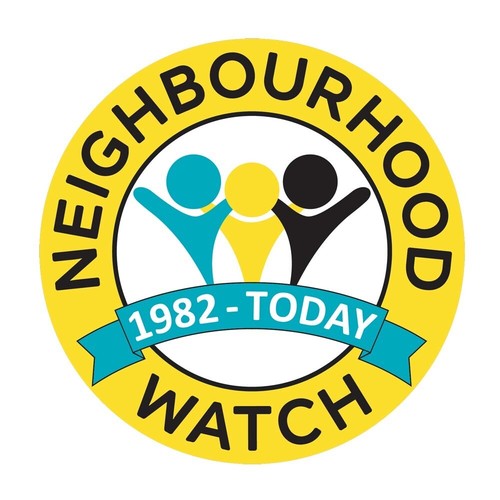 2 x Neighbourhood Watch Window Stickers~Latest Design~Double Sided~Just ...