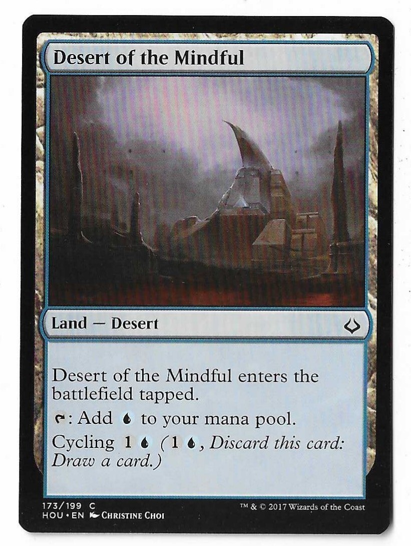 MTG Desert of the Mindful Hour of Devastation (HOU) Common #173/199 ...
