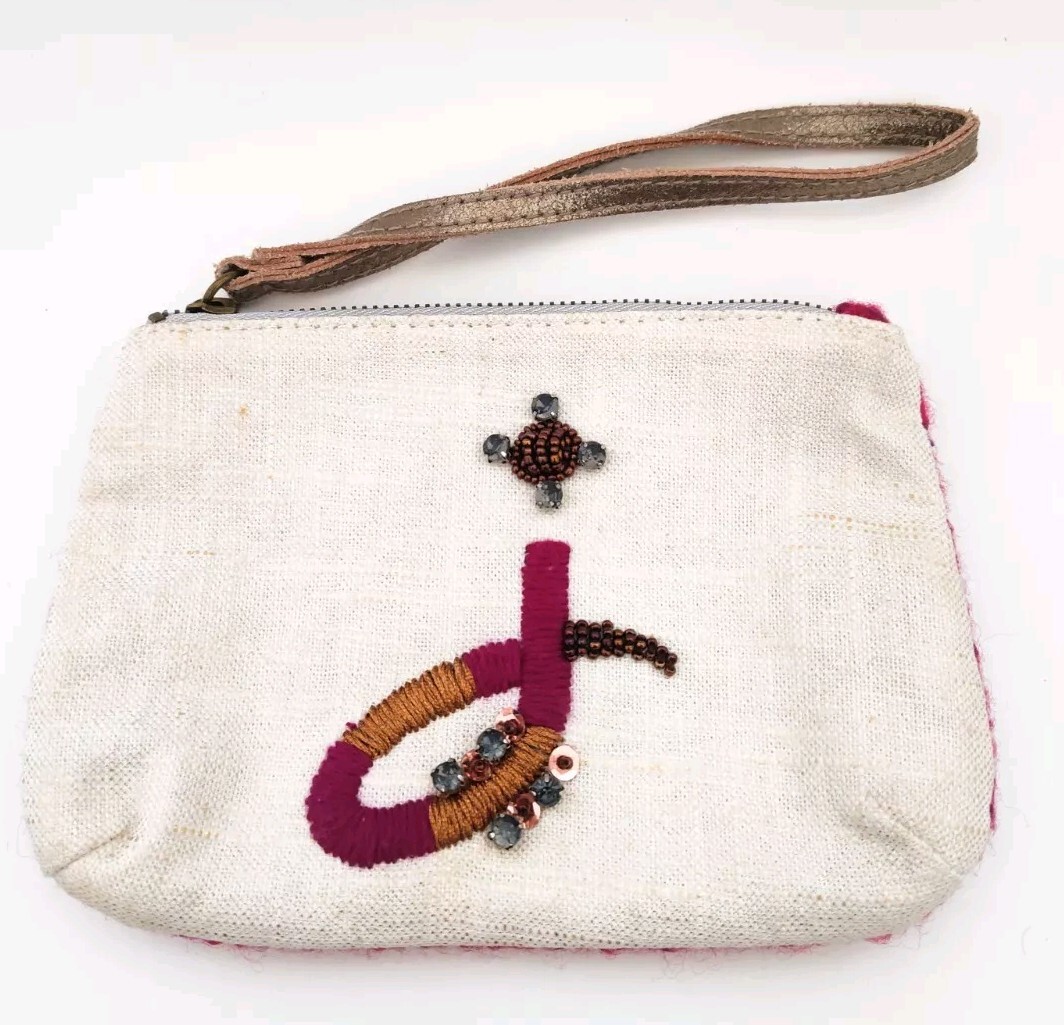 ANTHROPOLOGIE Miss Albright Beaded Embroidered “J” In… - Gem