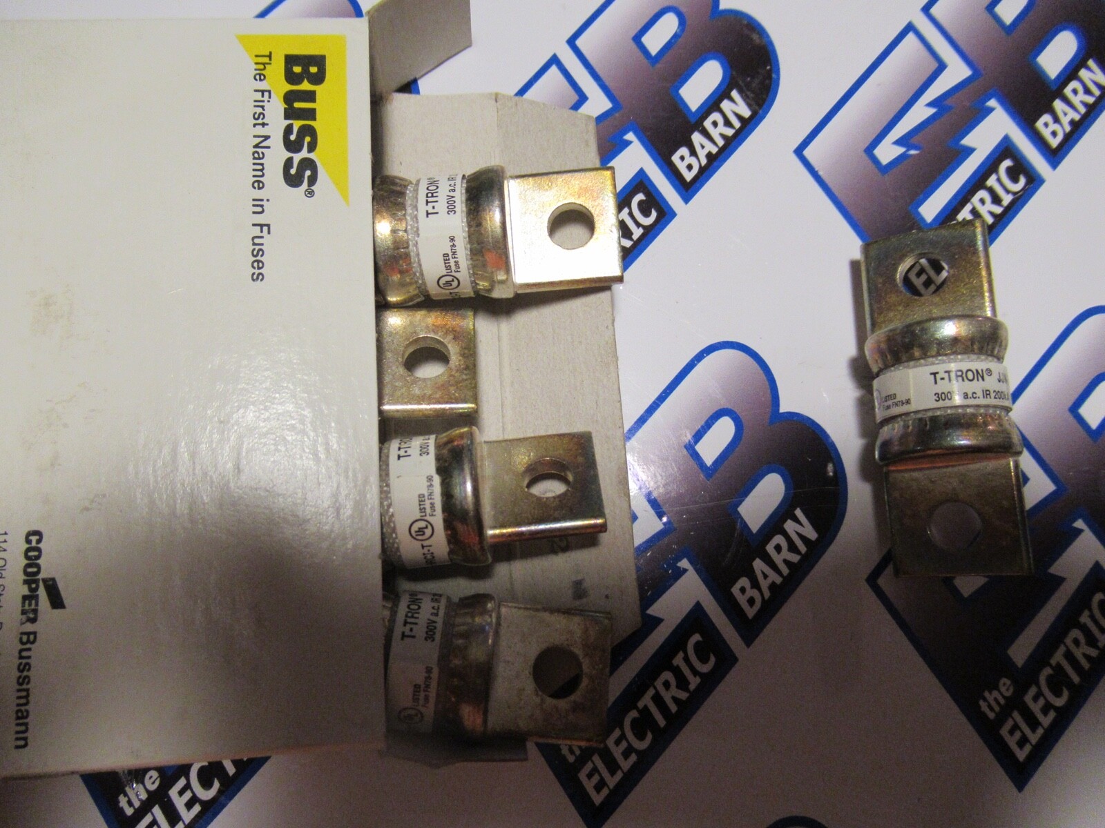 Buss JJN-70,(1) BOX OF (5) 70 Amp, 300V, Class T, Current Limiting ...