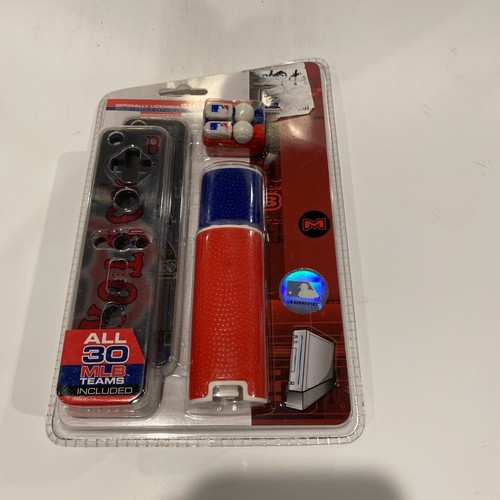 NEW Mad Catz Nintendo Wii MLB Baseball Showcase Game Remote Controller ...