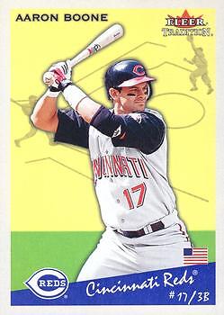 Aaron Boone 2002 Fleer Tradition 410 Cincinnati Reds Baseball Card | eBay