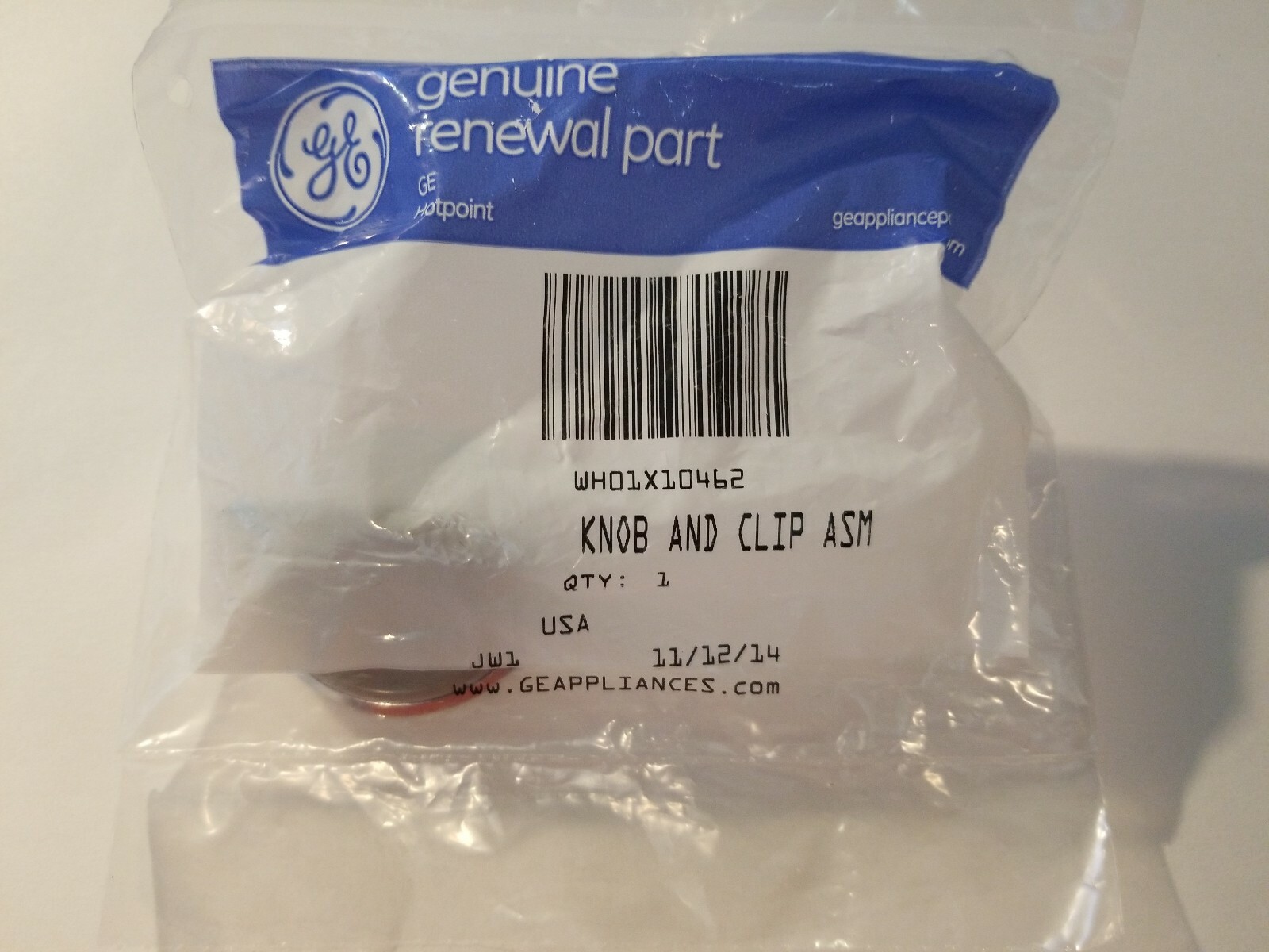 Genuine WH01X10462 GE Washer / Dryer Knob And Clip. FREE SHIPPING | eBay