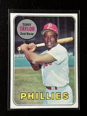 1969 Topps Tony Taylor #108 Philadelphia Phillies | eBay